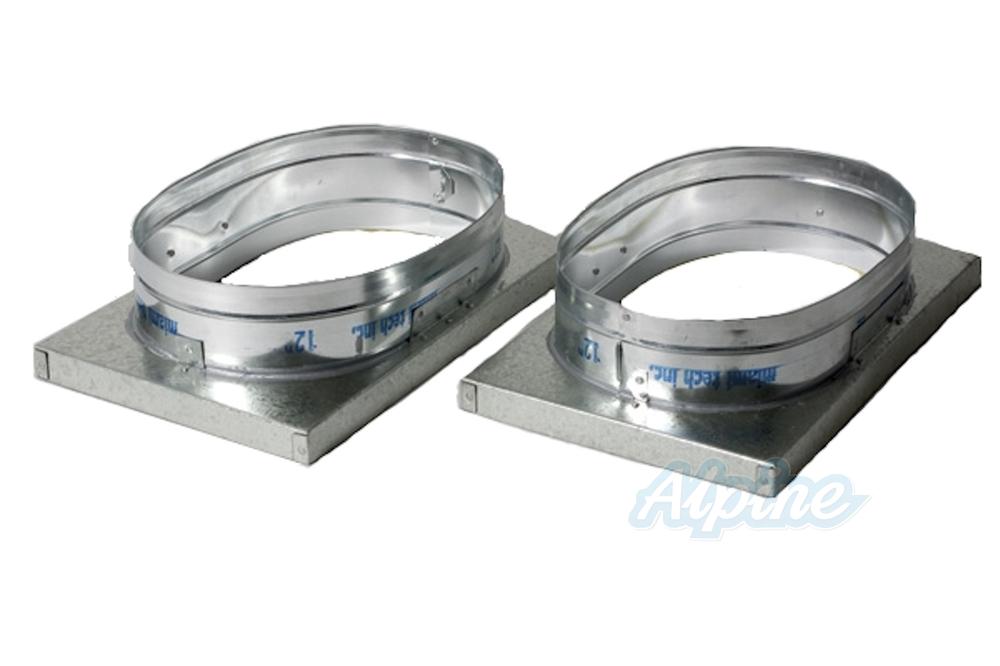 Miami Tech 667PCH5 14 1/8" x 24 1/8" x 18" Dia. Take-Off Collar, Return