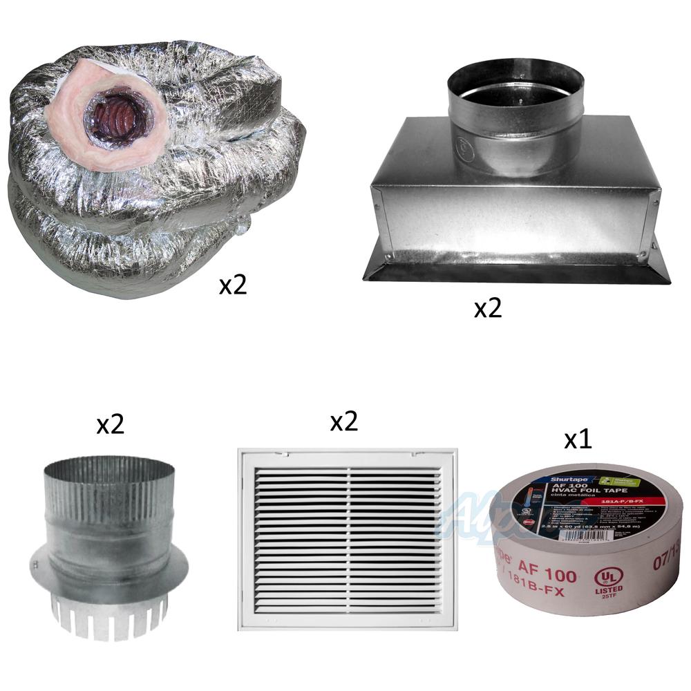 Alpine 12-18CD KIT2 Concealed Duct Installation Return Side Kit for ...