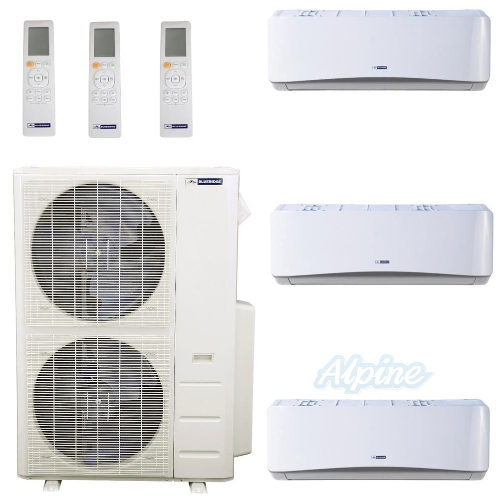 Blueridge BMM4821-6W-12W-24W 48,000 BTU (4 Ton) 21 SEER / 21.1 SEER2 ...