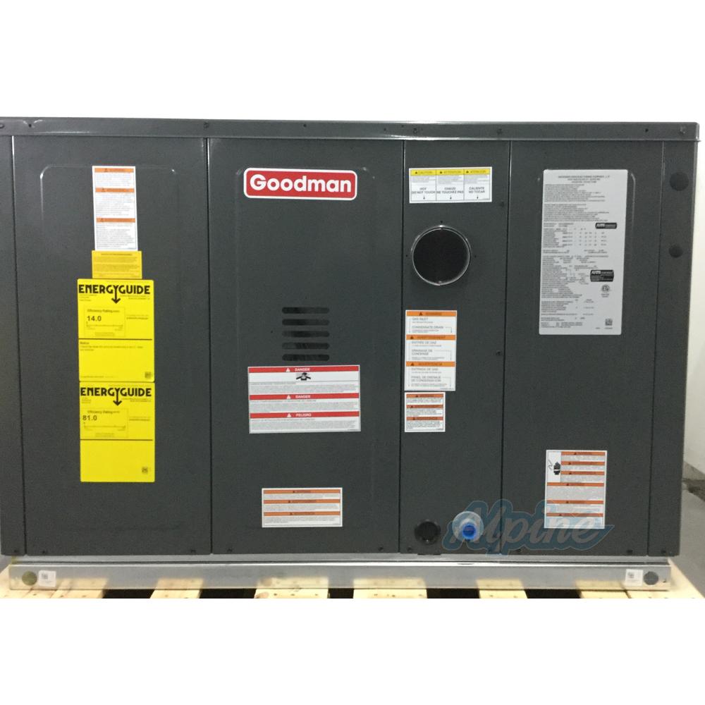 Goodman Gpg1430060m41 Item No 651356 2 5 Ton Cooling 60 000 Btu