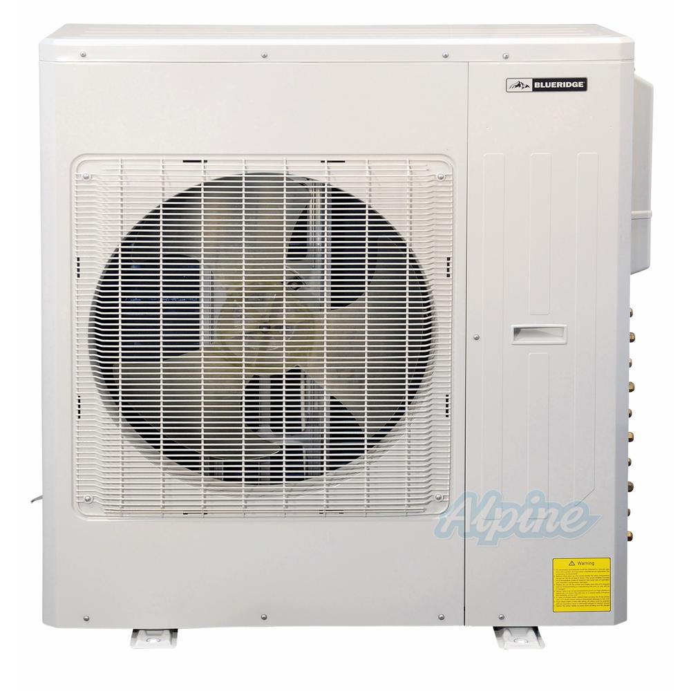 Blueridge BMKH42M23UH 42,000 BTU 23 SEER Five Zone Ultra Heat Ductless ...