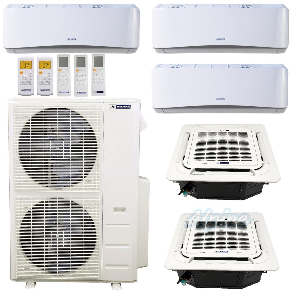 Blueridge BMM5519-6W-9W-12W-18C-18C 55,000 BTU (4.5 Ton) 19 SEER / 20.2 ...