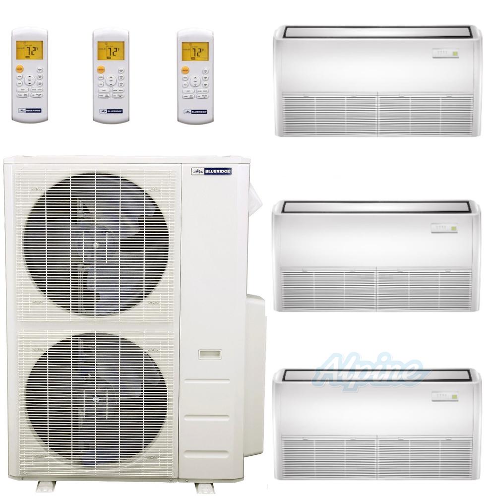 Blueridge BMM55HH19-18F-24F-24F 55,000 BTU (4.5 Ton) 19 SEER - M4 ...
