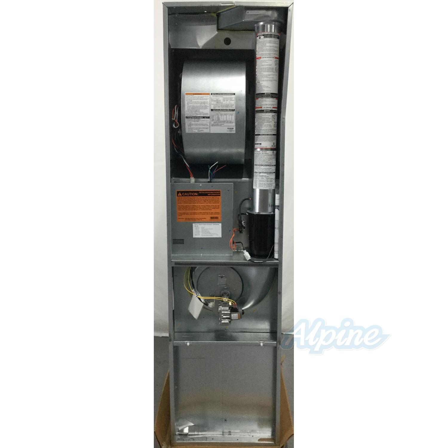 Alpine AHRG1D90C4 (Item No. 650883) 90,000 BTU Mobile Home Furnace, 80% ...