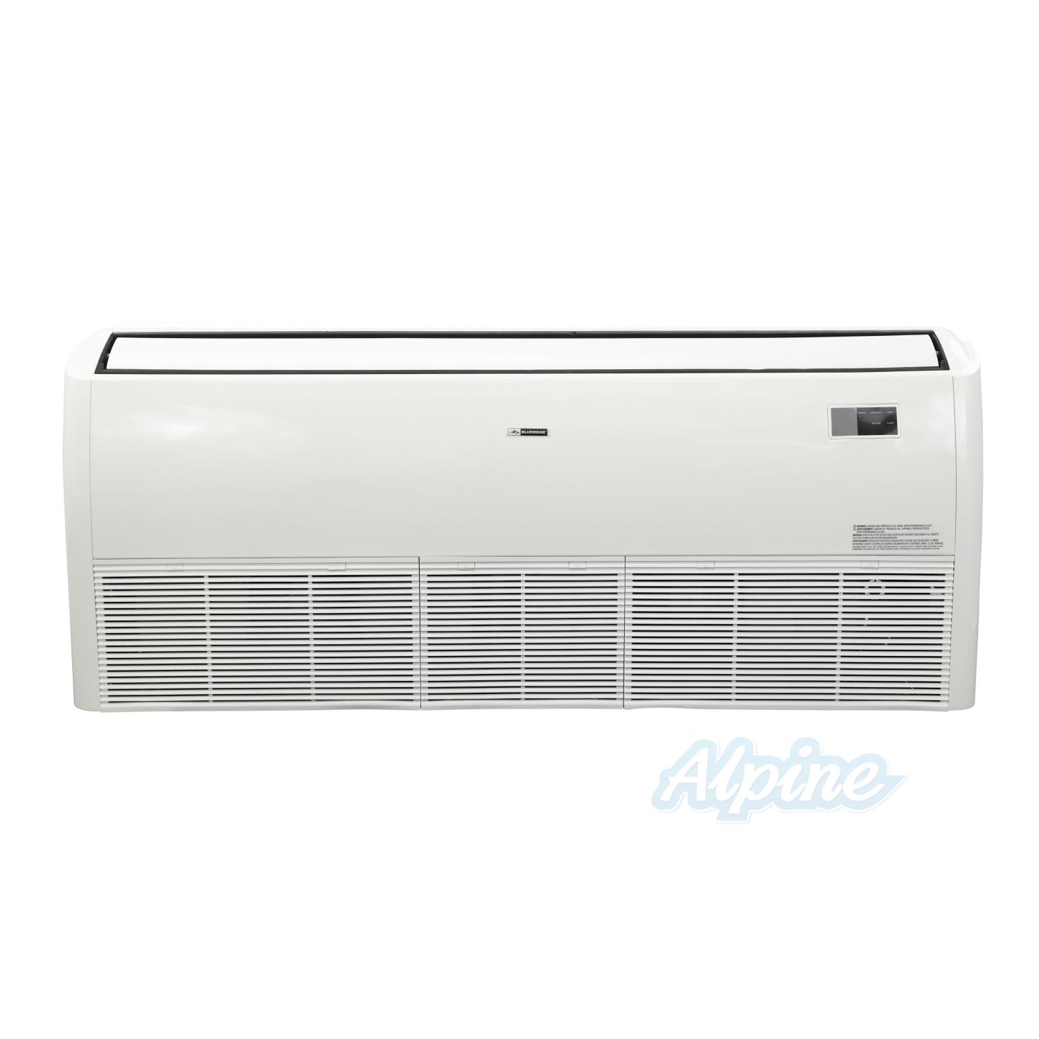 Blueridge BM60MFCC 60,000 BTU Wall/Ceiling Console Ductless Indoor Air ...