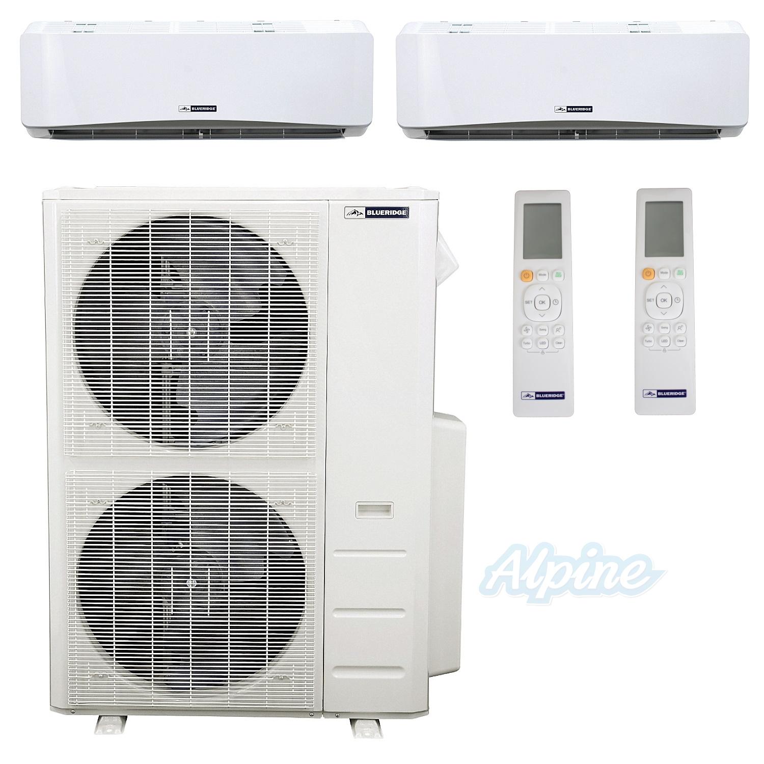Blueridge BMM48HH21-9W-24W 48,000 BTU 21 SEER / 21.2 SEER2 - M4 SERIES ...