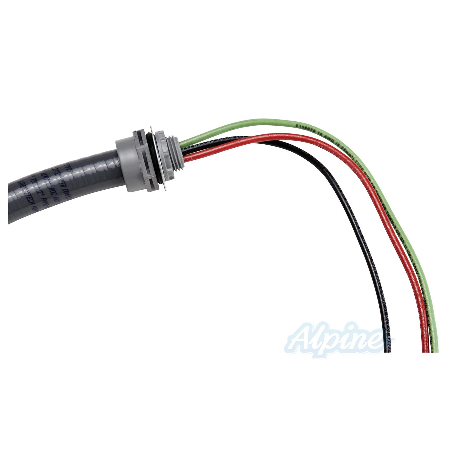 Alpine AG-WHP10 1/2 x 48 Inches, #10 Gauge Electrical Whip