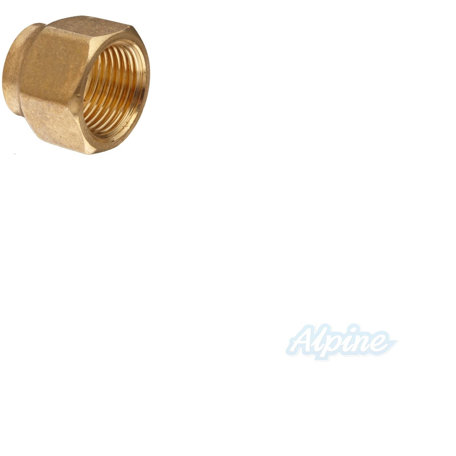 Alpine BU-06 KIT 3/8 inch Brass Union and Brass Nut KIT