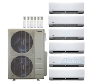 Blueridge BXM3A55UC0-6WM-6WM-6WM-9WM-9WM-18WM 51,000 BTU (4.3 Ton) 6 ...
