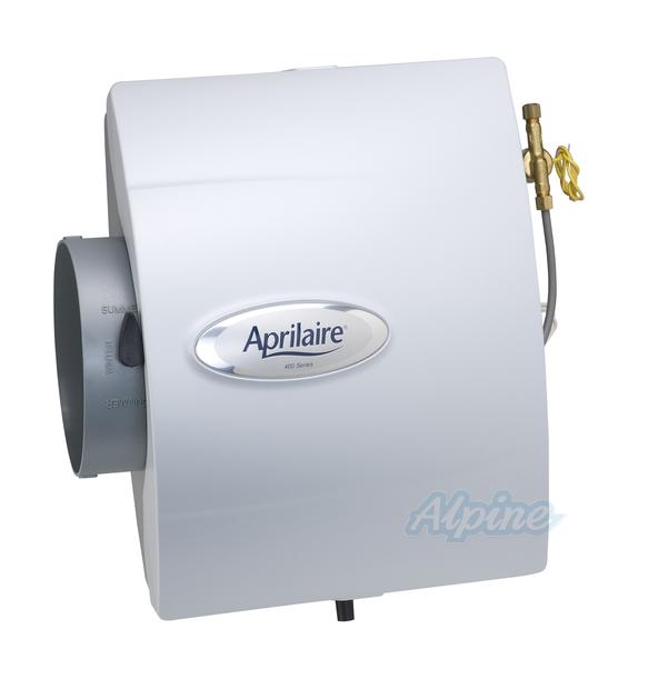 Aprilaire 400 24V Drainless Bypass Humidifier with Automatic Digital ...